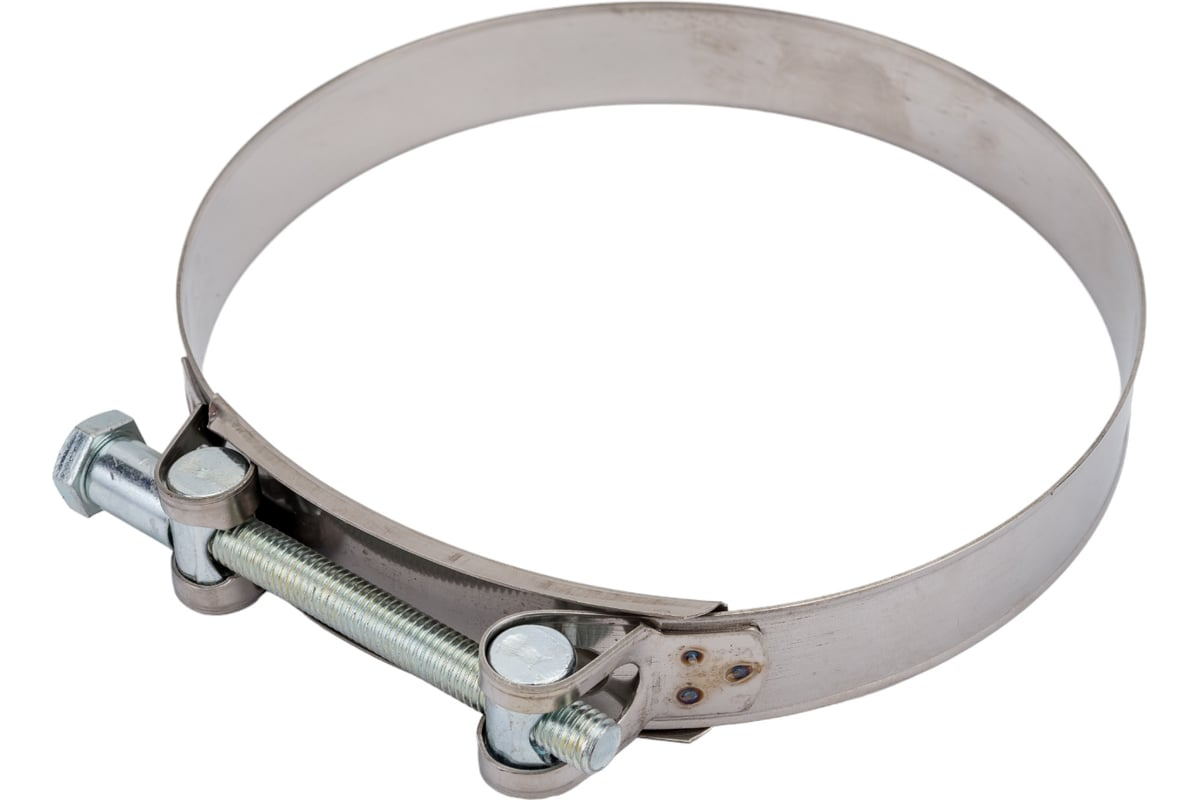 Хомуты силовые Fortisflex ROBUST из нержавеющей стали SR/W2, d162-174 мм {80591} (1 шт)