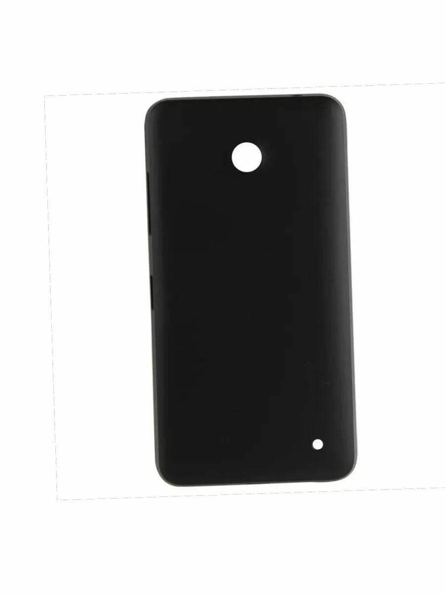 Задняя крышка для Nokia Lumia 630 635 636 638 Dual SIM, черная