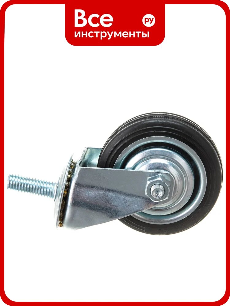 Колесо промышленное поворотное крепление болтом М12 SCT93 75 мм MFK-TORG 4008075 М12