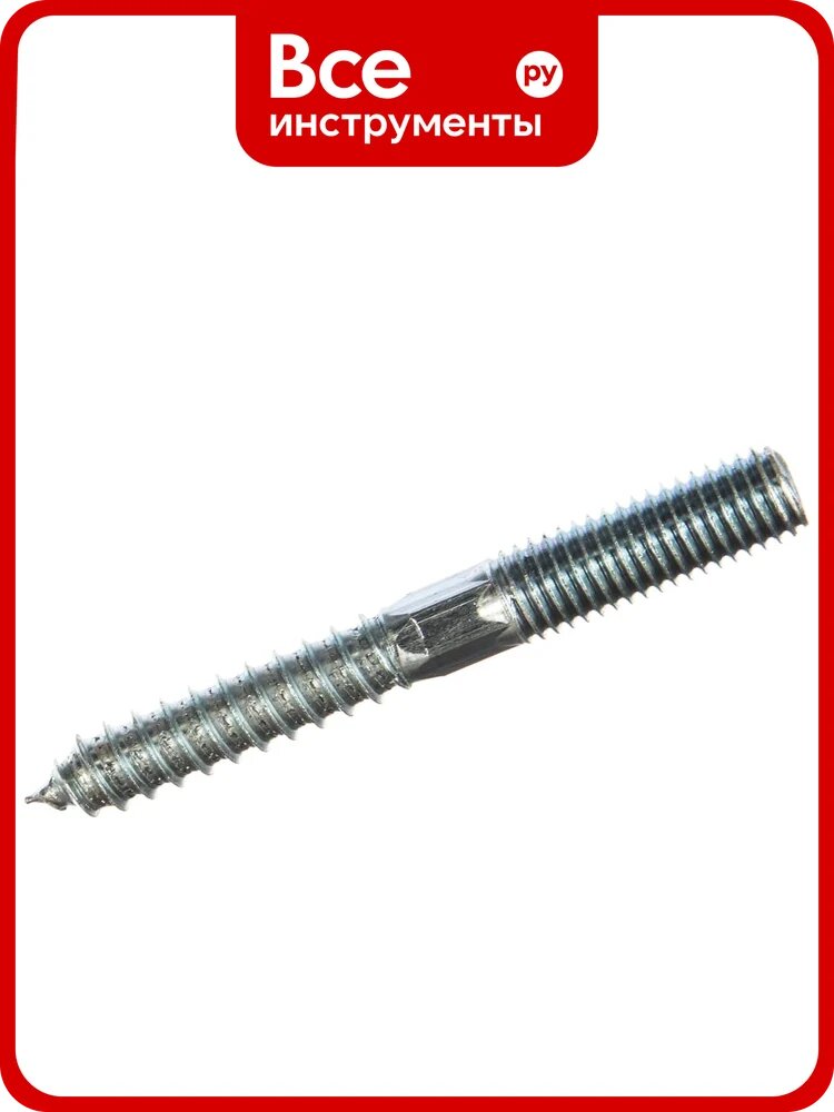 Сантехническая шпилька Tech-Krep/Zitar М10х80, 4шт - пакет 112236