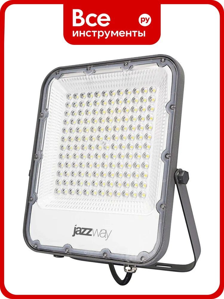Светодиодный прожектор Jazzway PFL-S4 100Вт 6500К IP65 80град. До с линзовым модулем 5036437