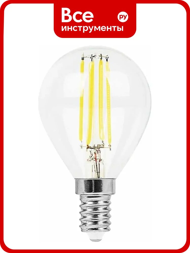 Светодиодная лампа FERON 7W 230V E14 4000K, LB-52 25875