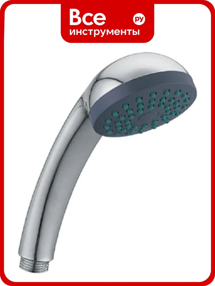 Душевая лейка GRIALE из ABS пластик d 65 мм GR505, для душа имеет 1 режим