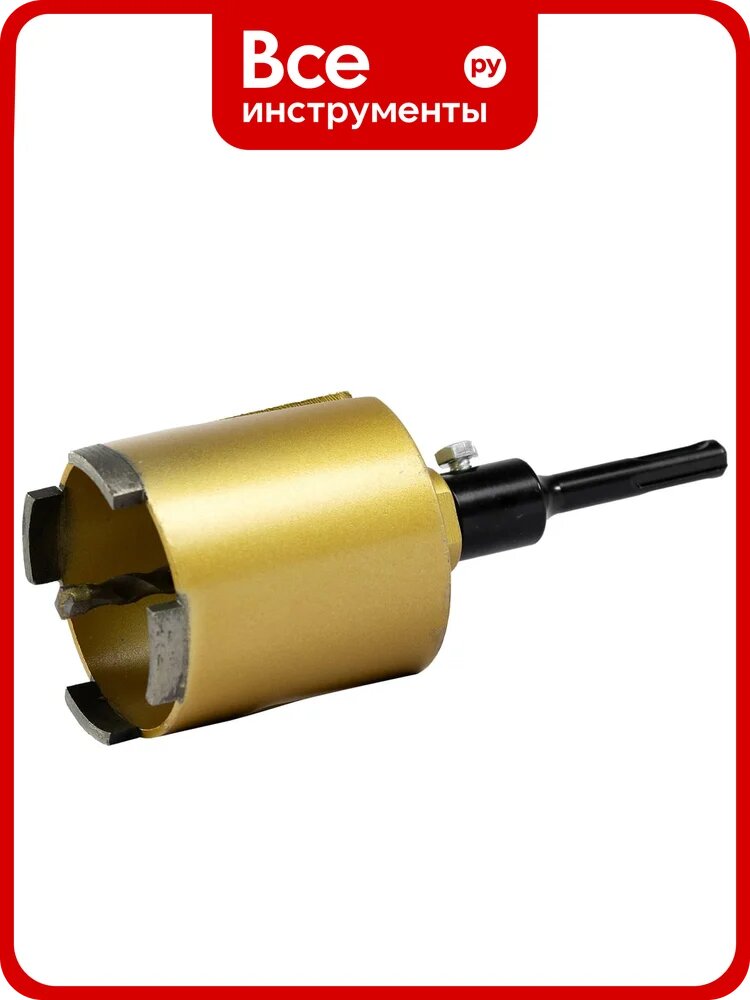 Коронка алмазная Pobedit по бетону SDS+ Ø72x50 мм M16 в сборе 4806072