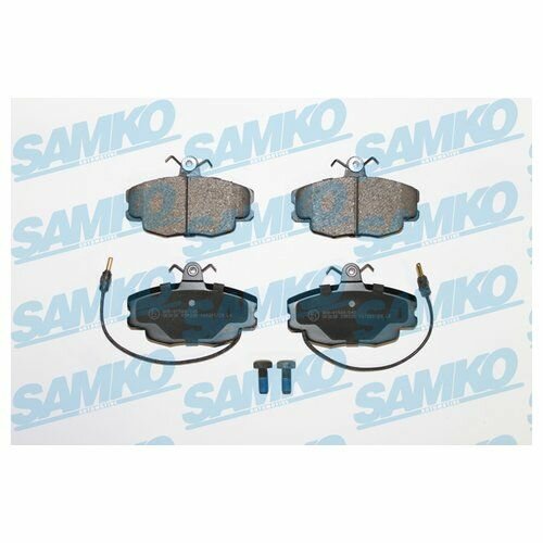 Колодки тормозные дисковые (комплект 4 шт.) Samko 5sp220