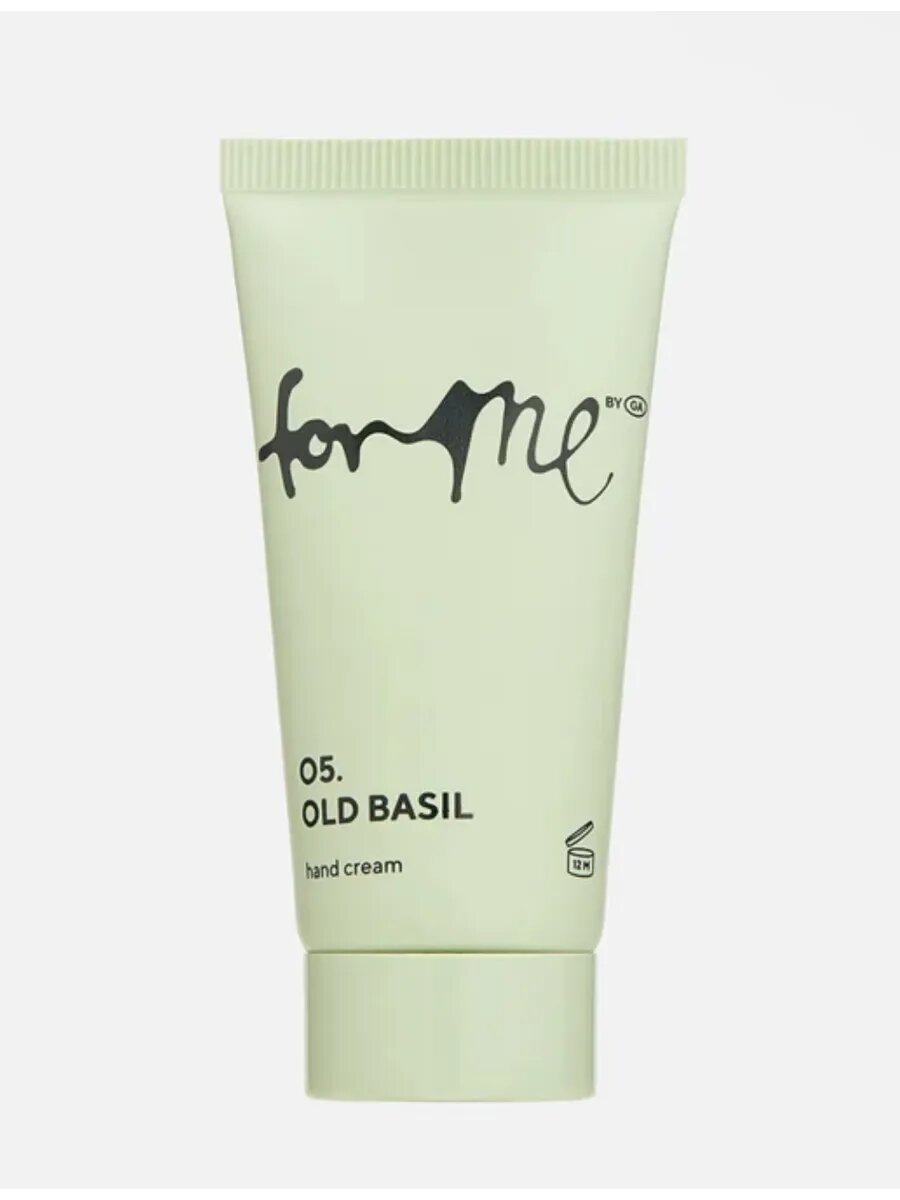 Крем для рук For Me 05 Old Basil, для сухой кожи, с экстрактом базилика