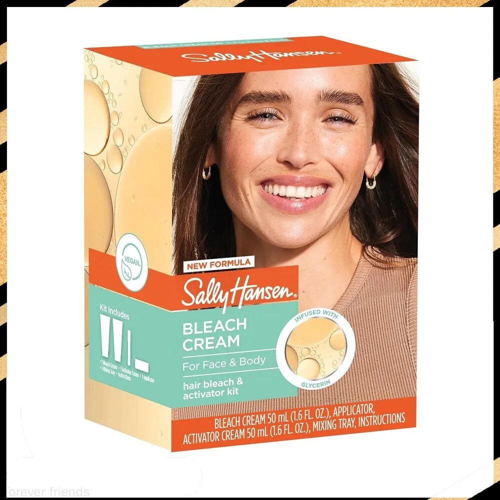 Sally Hansen Extra Strength Creme Bleach, полный набор