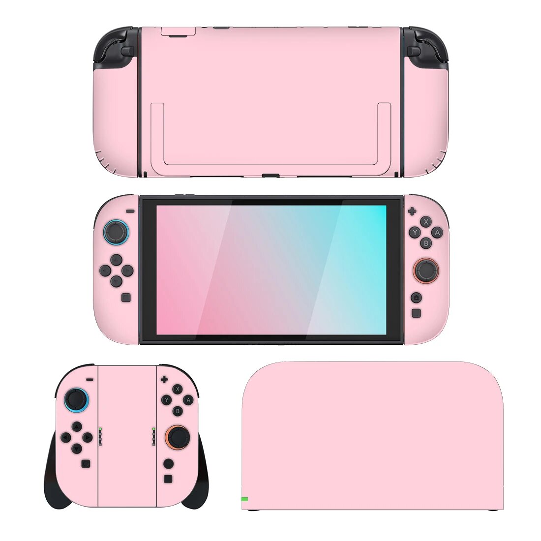 Наклейка для Nintendo Switch 2, розовый, цвет 17