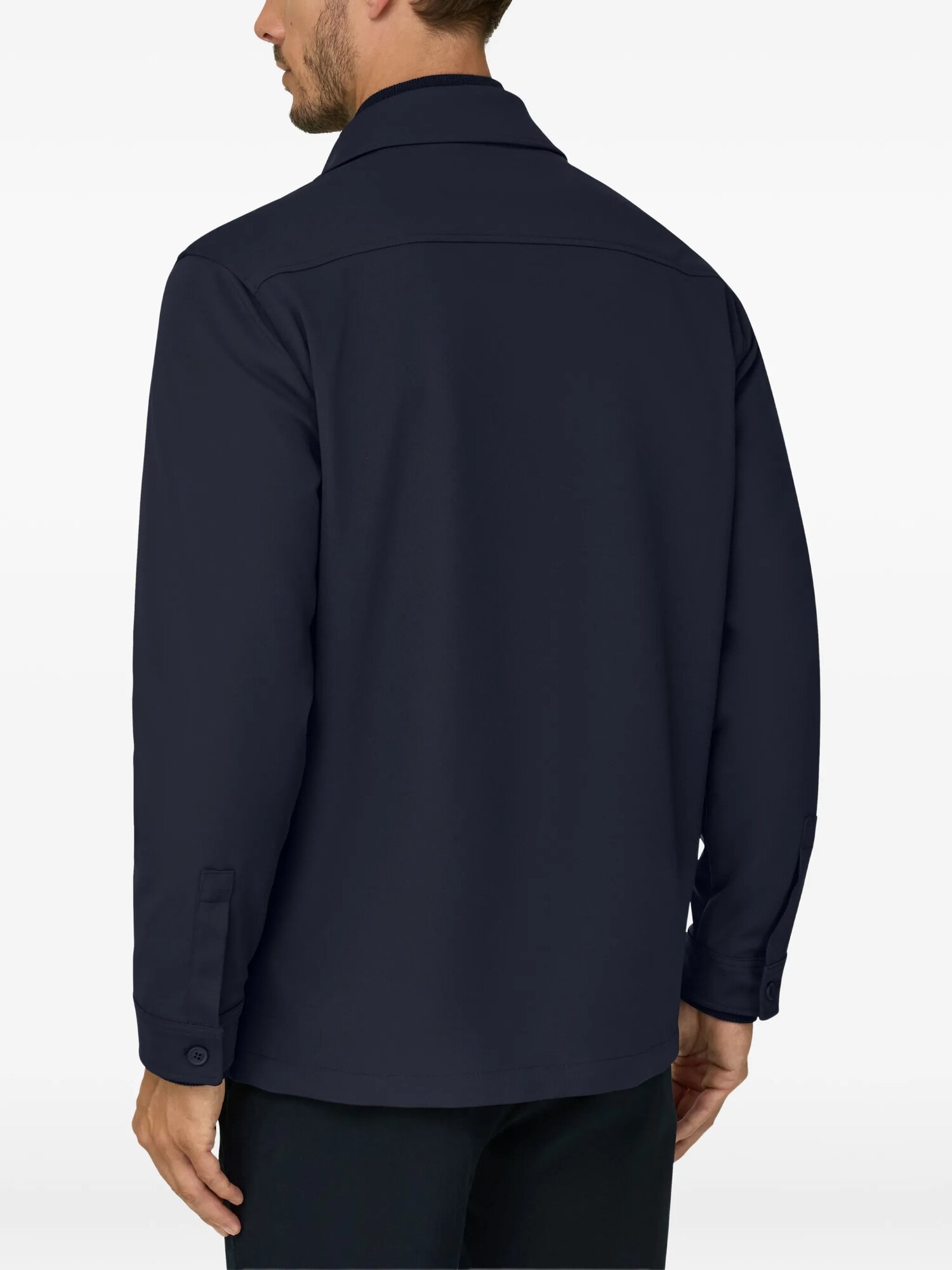 Куртка Boggi Milano Shirt jacket double nylon stretch B Tech, размер 48 — фото 1