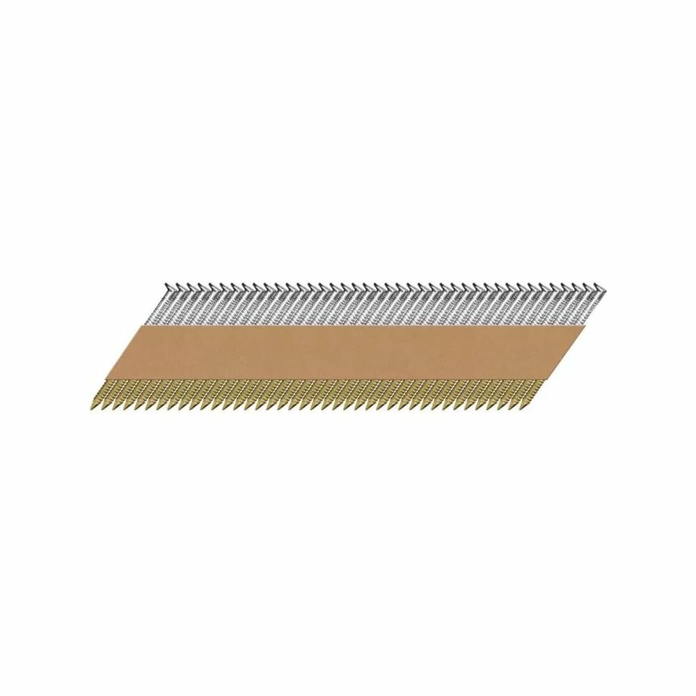 Реечные гвозди ЗУБР SN34 (D34) рифленые 63x2.8 мм, оцинкованные, 4000 шт 305399-63
