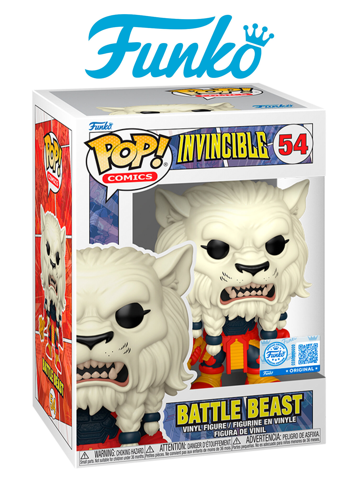 Фигурка Funko POP! Battle Beast (54) Invincible