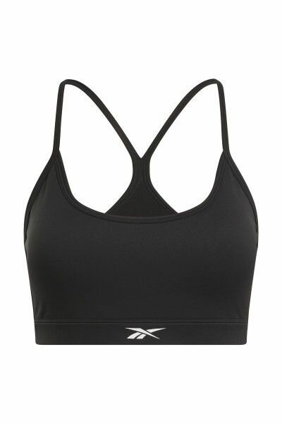 Топ Reebok Базовая коллекция, размер XS, черный — фото 1