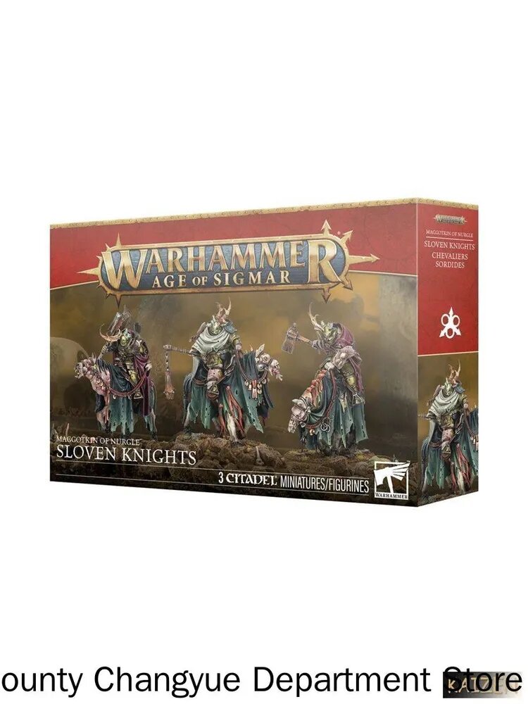 Миниатюры Warhammer Age of Sigmar: Maggotkin of Nurgle: Sloven Knights