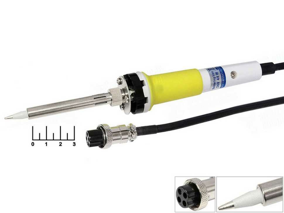 Паяльник 24V 48W для паяльной станции ZD-937/ZD-88-201A