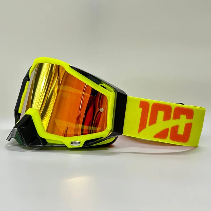 Мотокросс очки 100% Accent Yellow/Orange, цвет 16