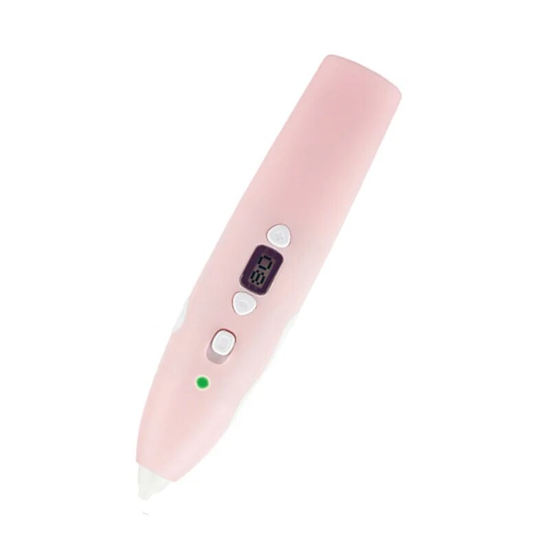 3D-ручка NVPONE с ЖК-экраном для детей Розовый, Pink