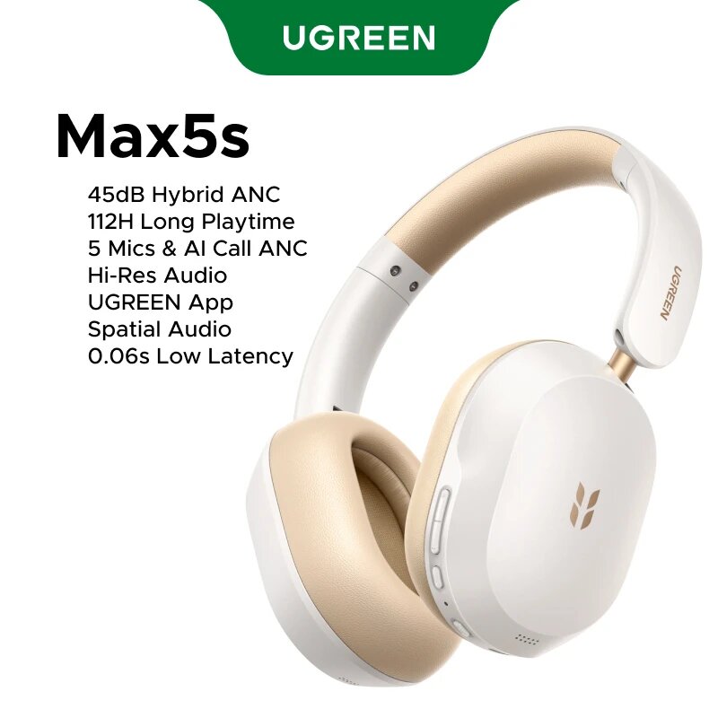 Беспроводные наушники UGREEN Max5s White