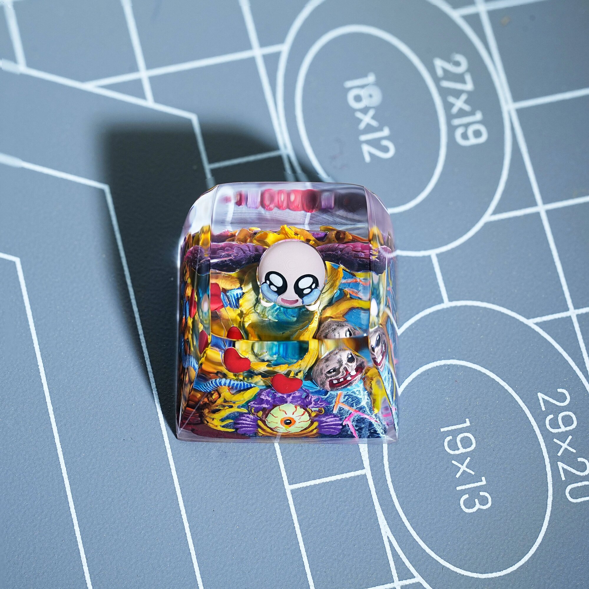 Keeppley Isaac 3D Anime Keycaps SA R1 Resin PKM01