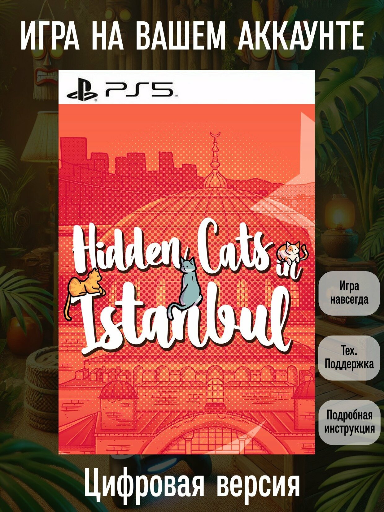 Hidden Cats in Istanbul | PlayStation | английский язык | Головоломки