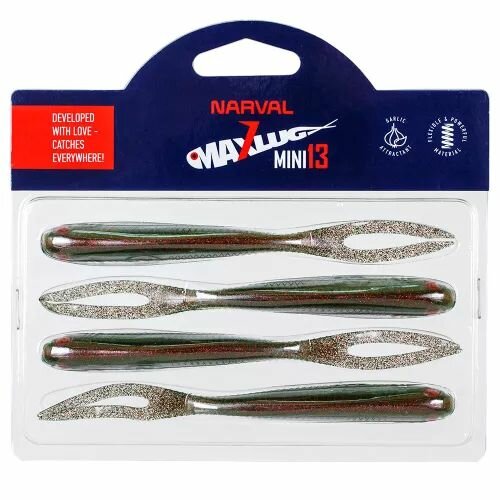 Силиконовая приманка Narval Maxlug Mini 13см #058 4шт.