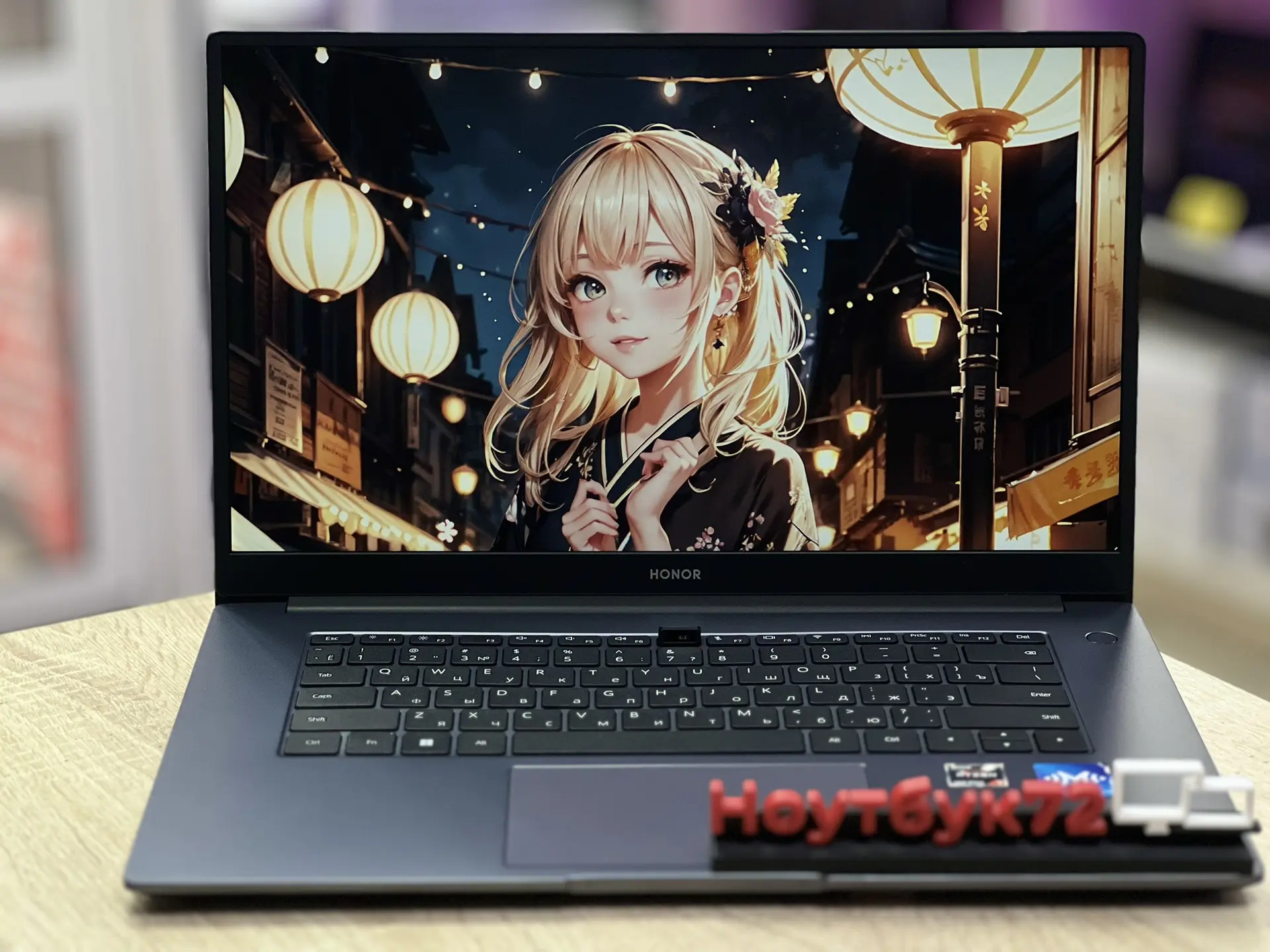 Ноутбук Honor BMH-WFP9HN 15.6 IPS Ryzen 7 16GB 512 SSD 11Win