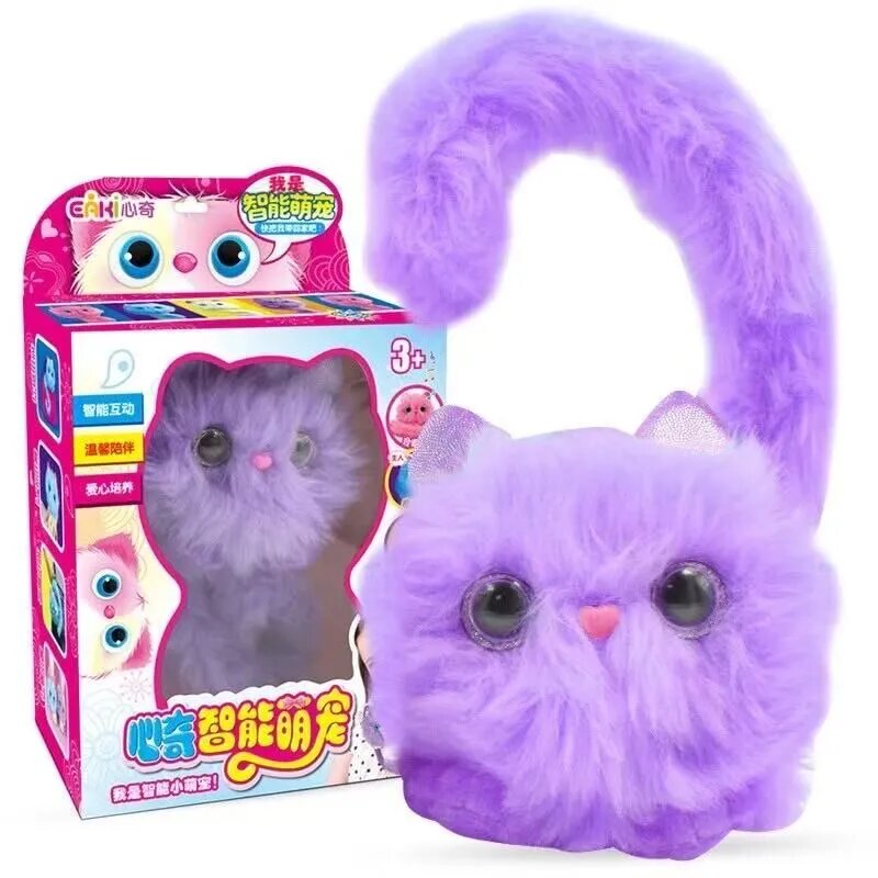 Интерактивная Игрушка My Fuzzy Friends Pomsies Котенок Помсис Пинки