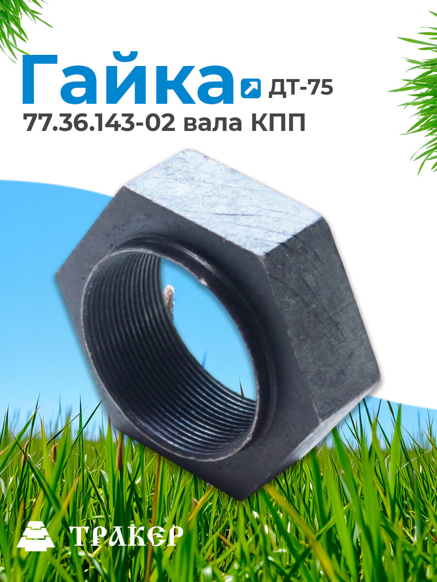 Гайка 77.36.143-02 вала КПП (малая) для ДТ-75