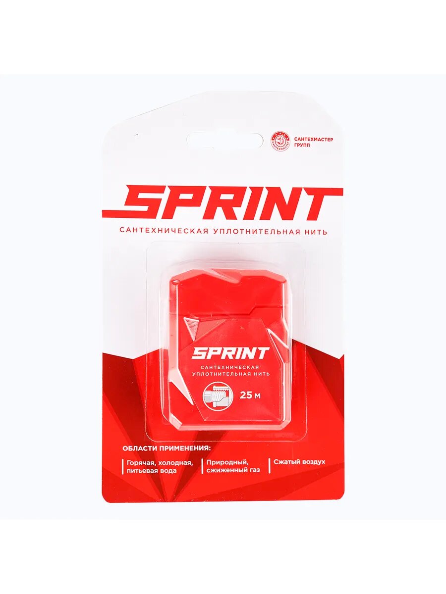 Уплотнительная нить Sprint 25м бокс, блистер 61010