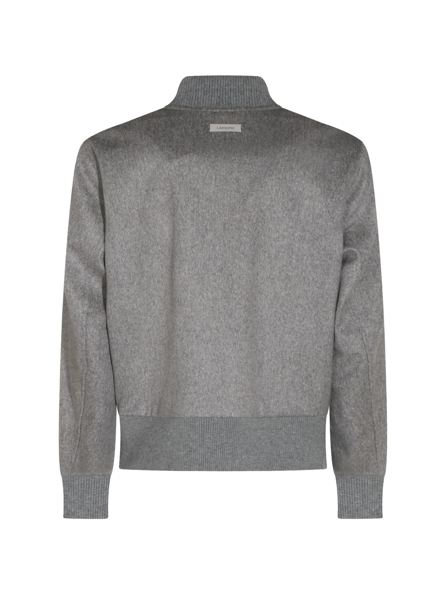 Куртка Lardini Ribbed-trim wool bomber jacket, размер 48 — фото 1