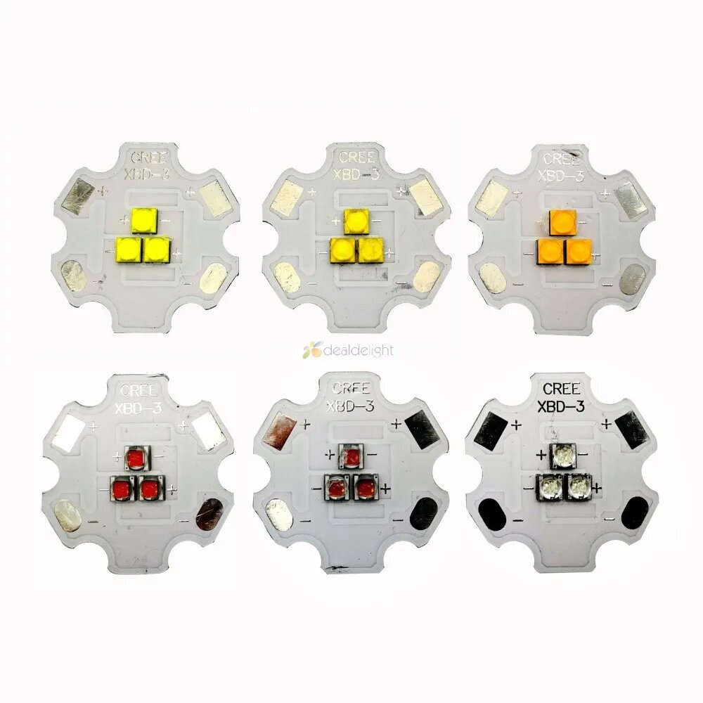 Светодиодный фонарь teopek XLamp XB-D 5 шт. Синий