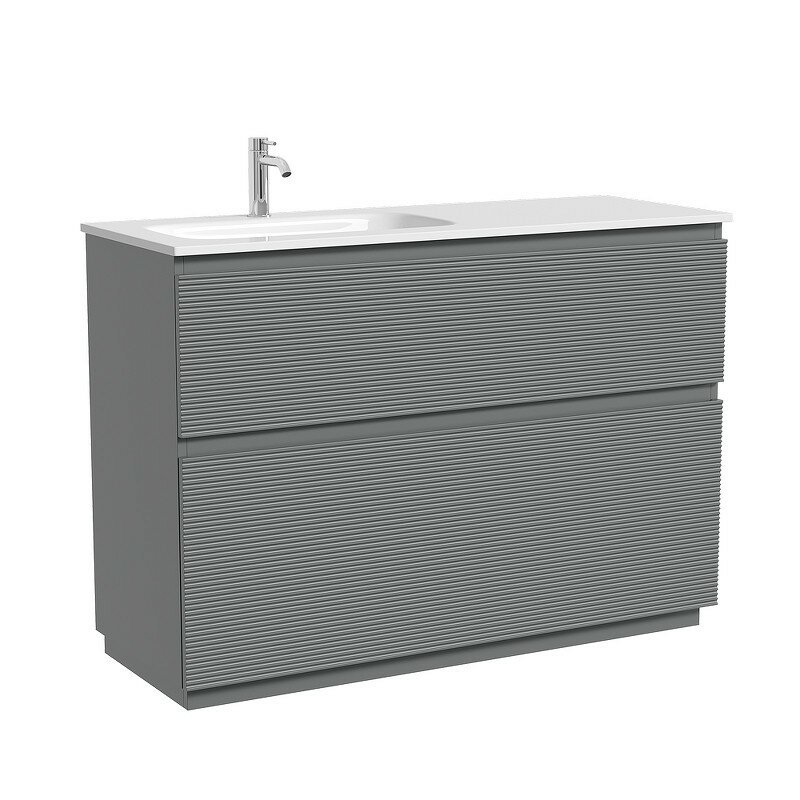 Тумба под раковину Sancos Folk Floor 119 FL120FLES цвет Ergraut soft