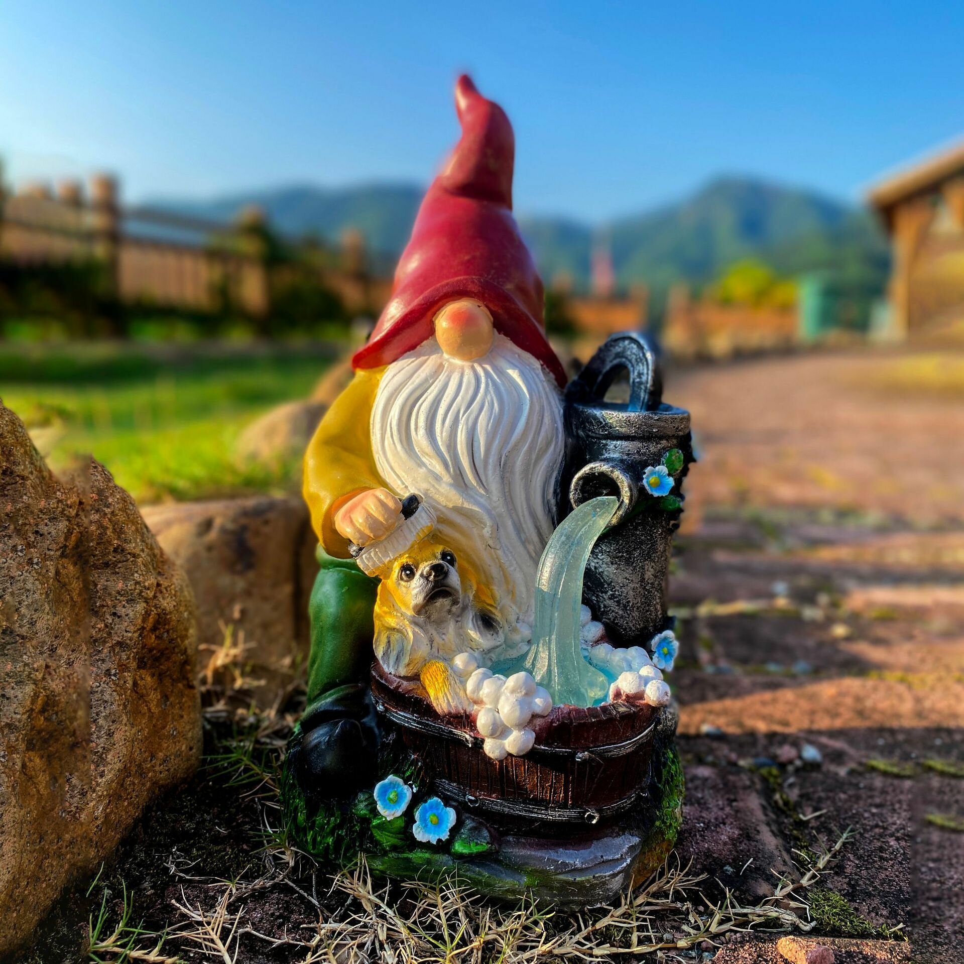 Фигурка садовая