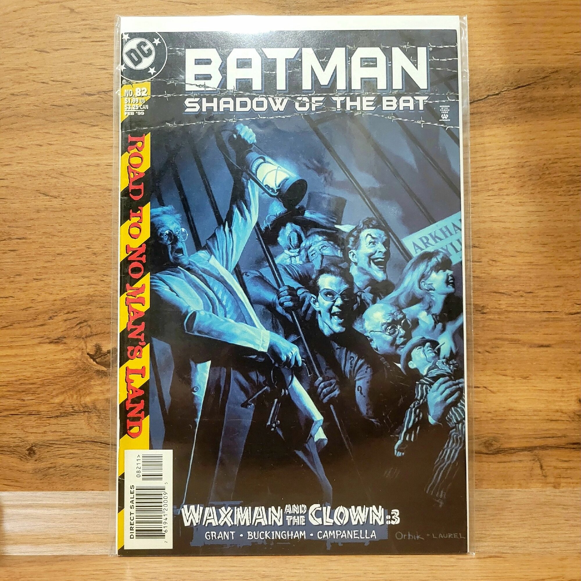 Ретро Комикс Batman Shadow Of The Bat #82 1999 Год Комикс (сингл) на английском языке