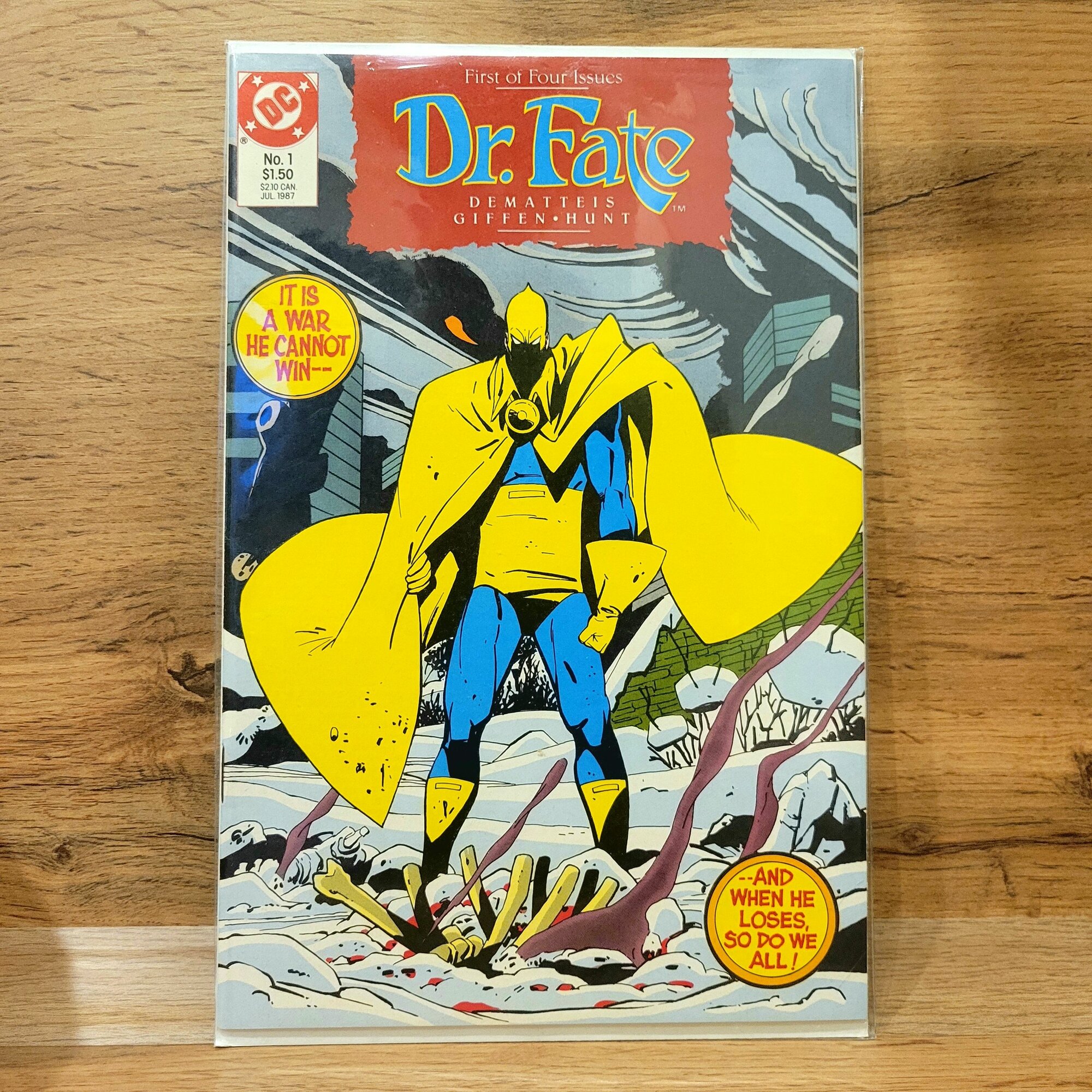 Ретро Комикс Dr. Fate #1. 1987 Год.