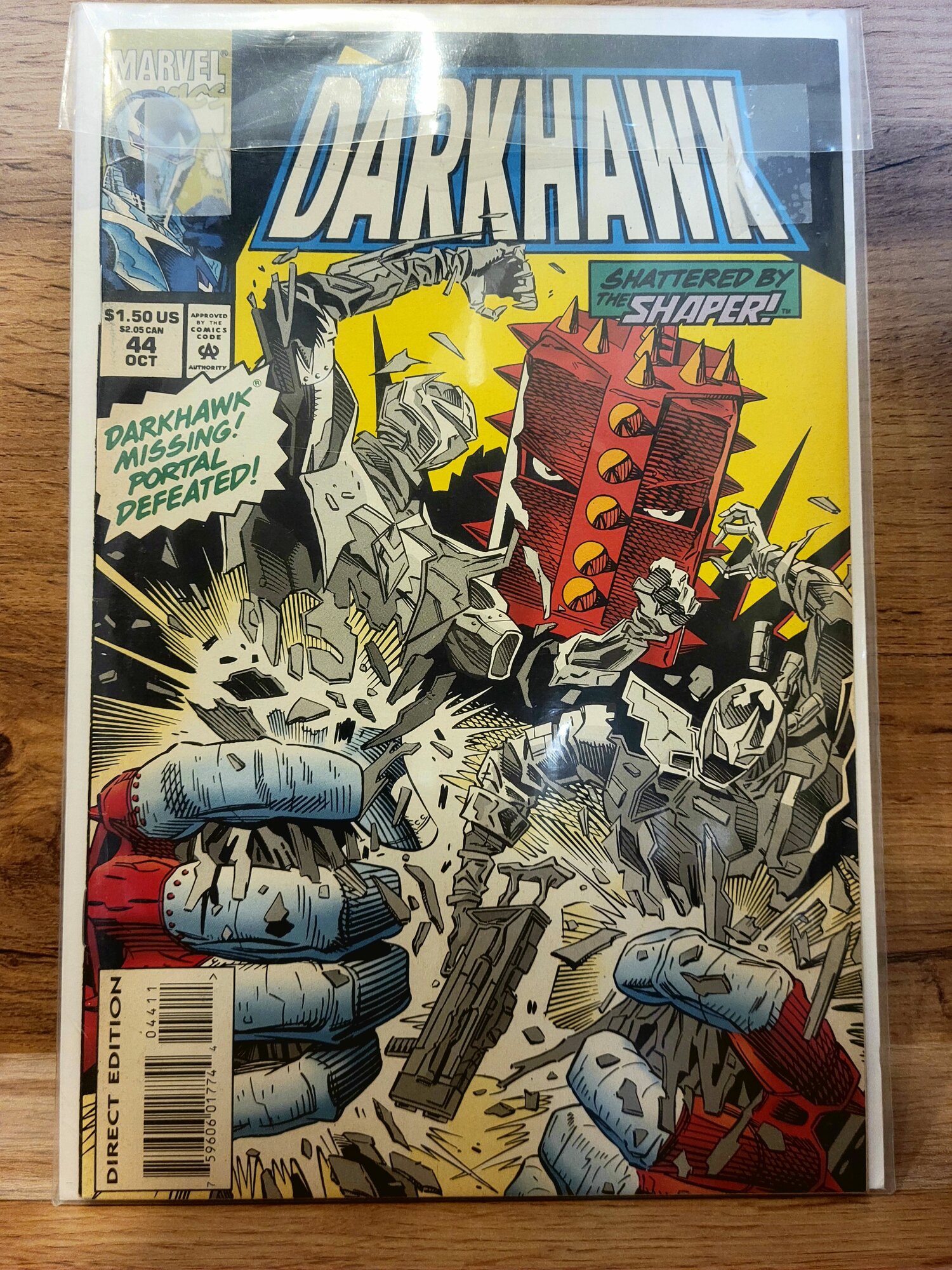Ретро Комикс Darkhawk #44. 1991 Год. Оригинал!