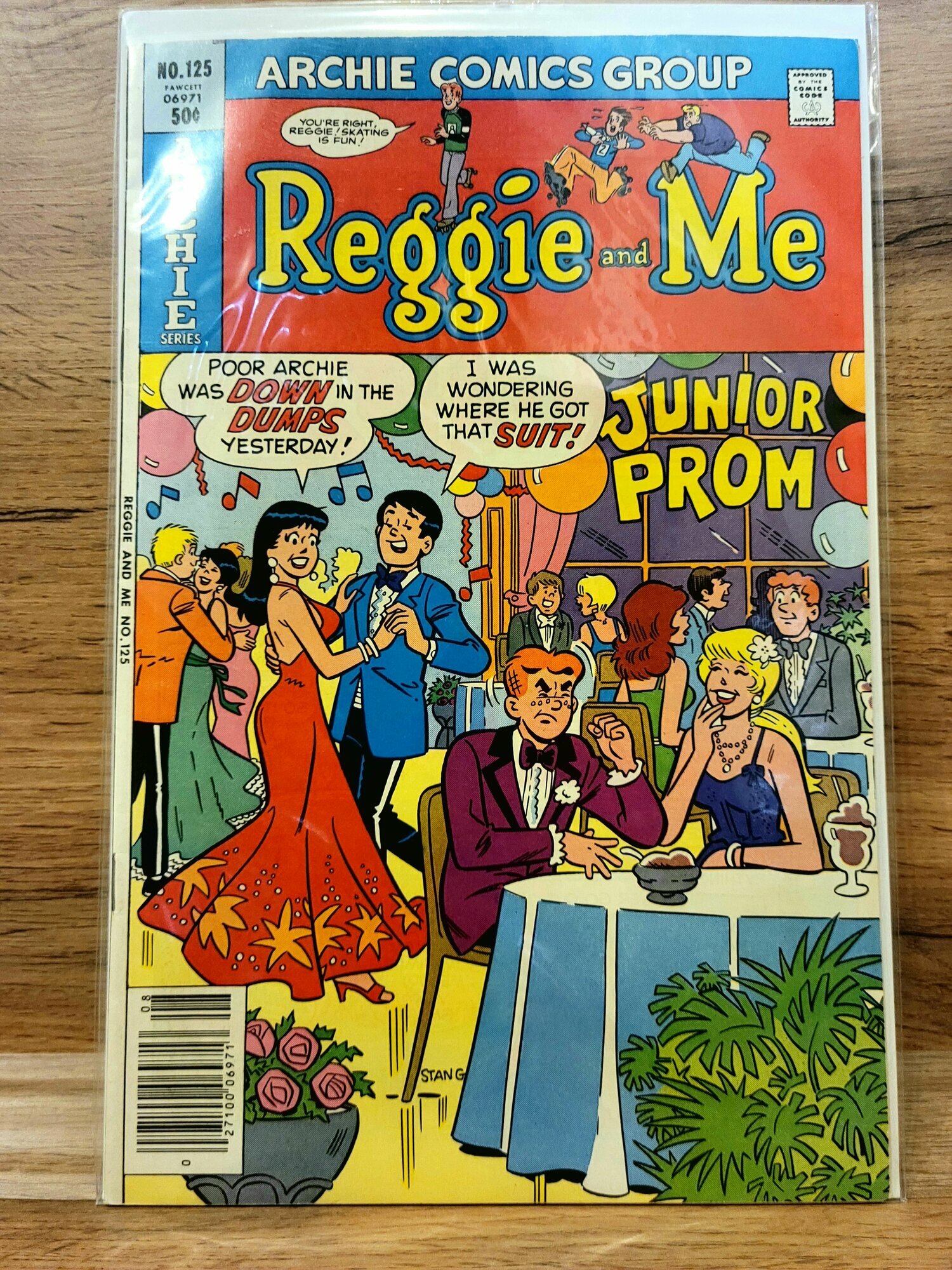 Ретро Комикс Reggie And Me #125. 1979 Год.