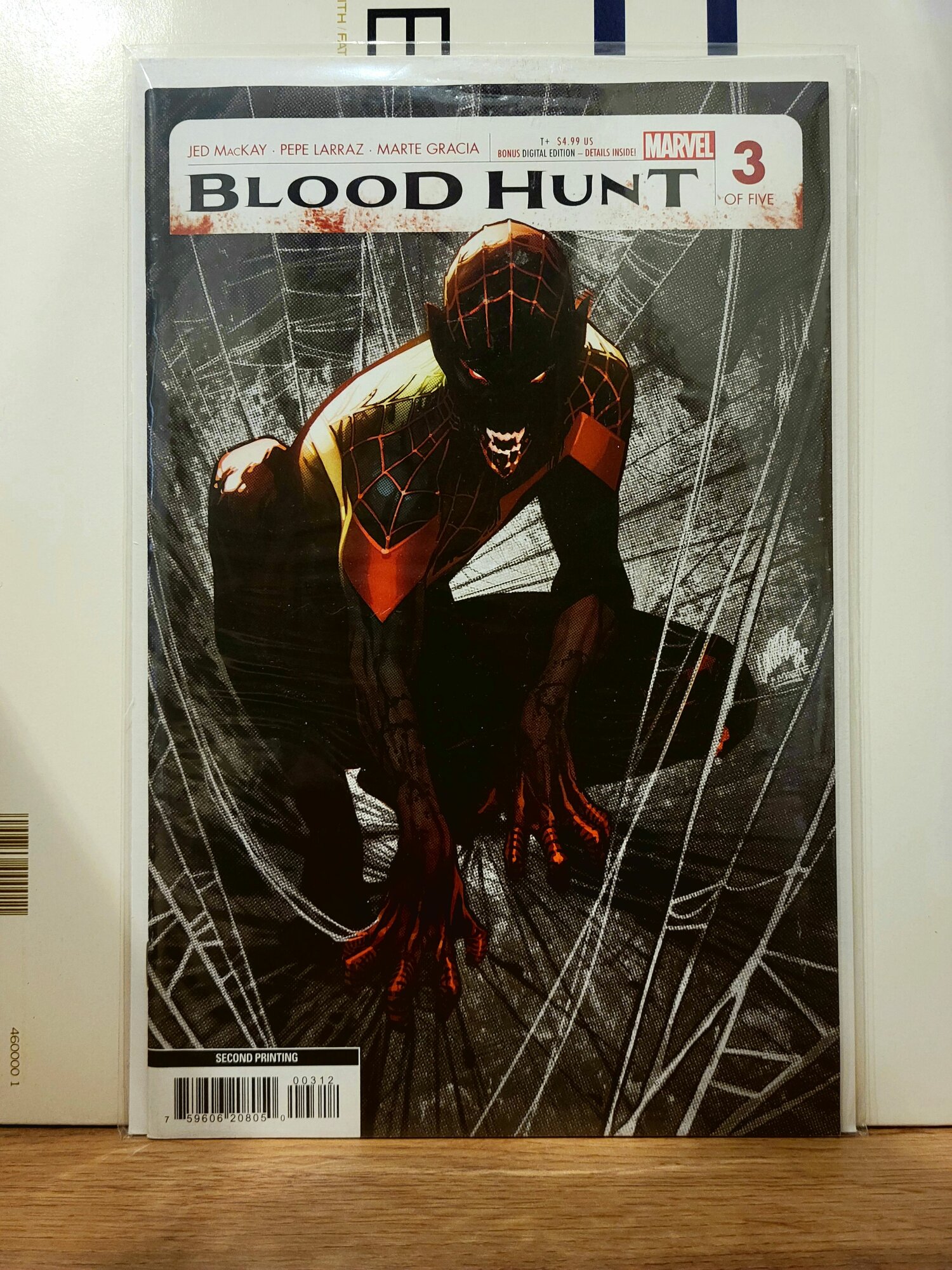 Комикс Blood Hunt #3. Marvel. Second Print.