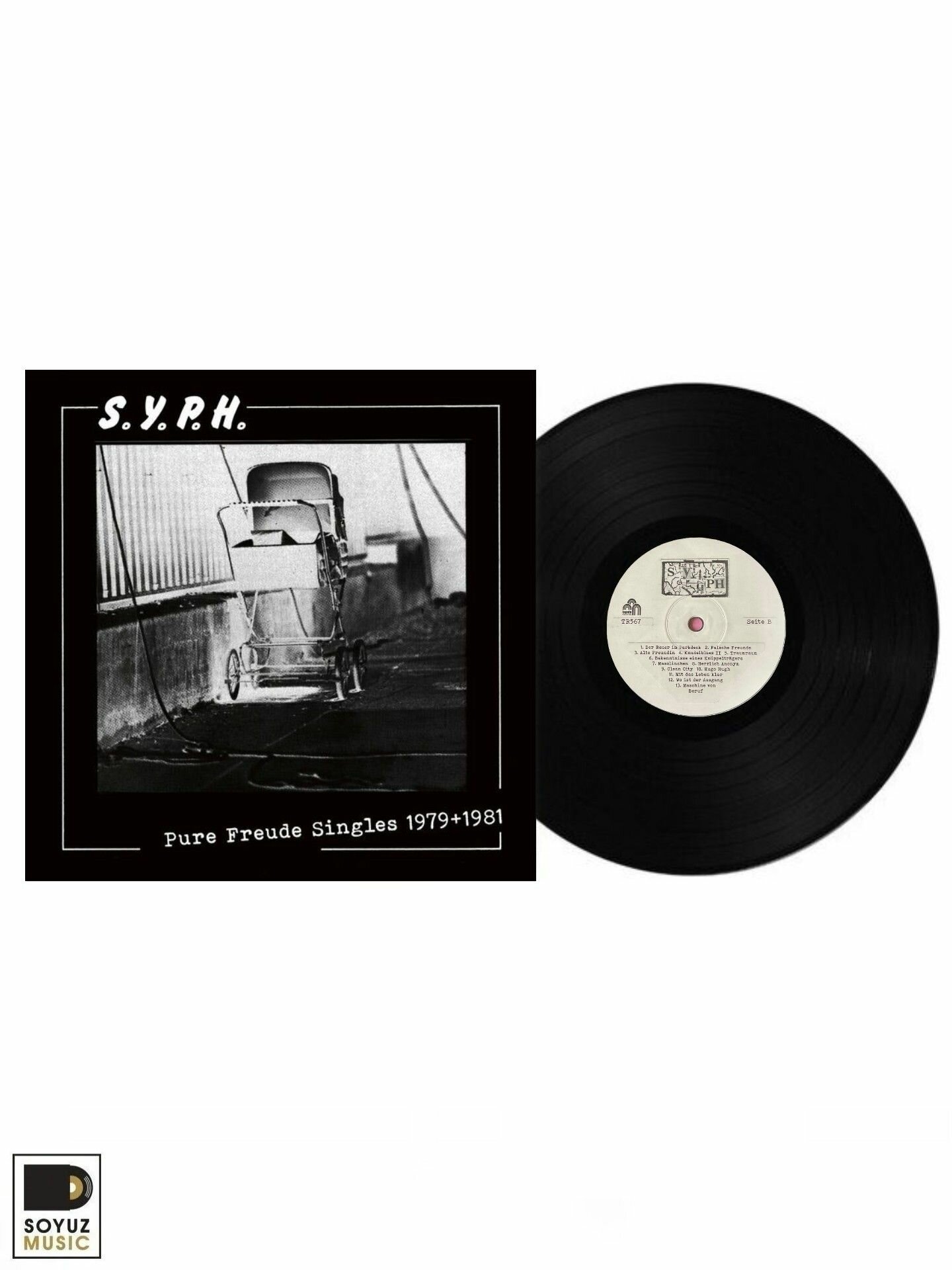 S.Y.P.H. Pure Freude Singles 1979+1981 (LP Black/Виниловая пластинка)
