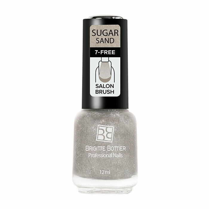 Brigitte Bottier Лак для ногтей белый SUGAR SAND № 302, 12 мл