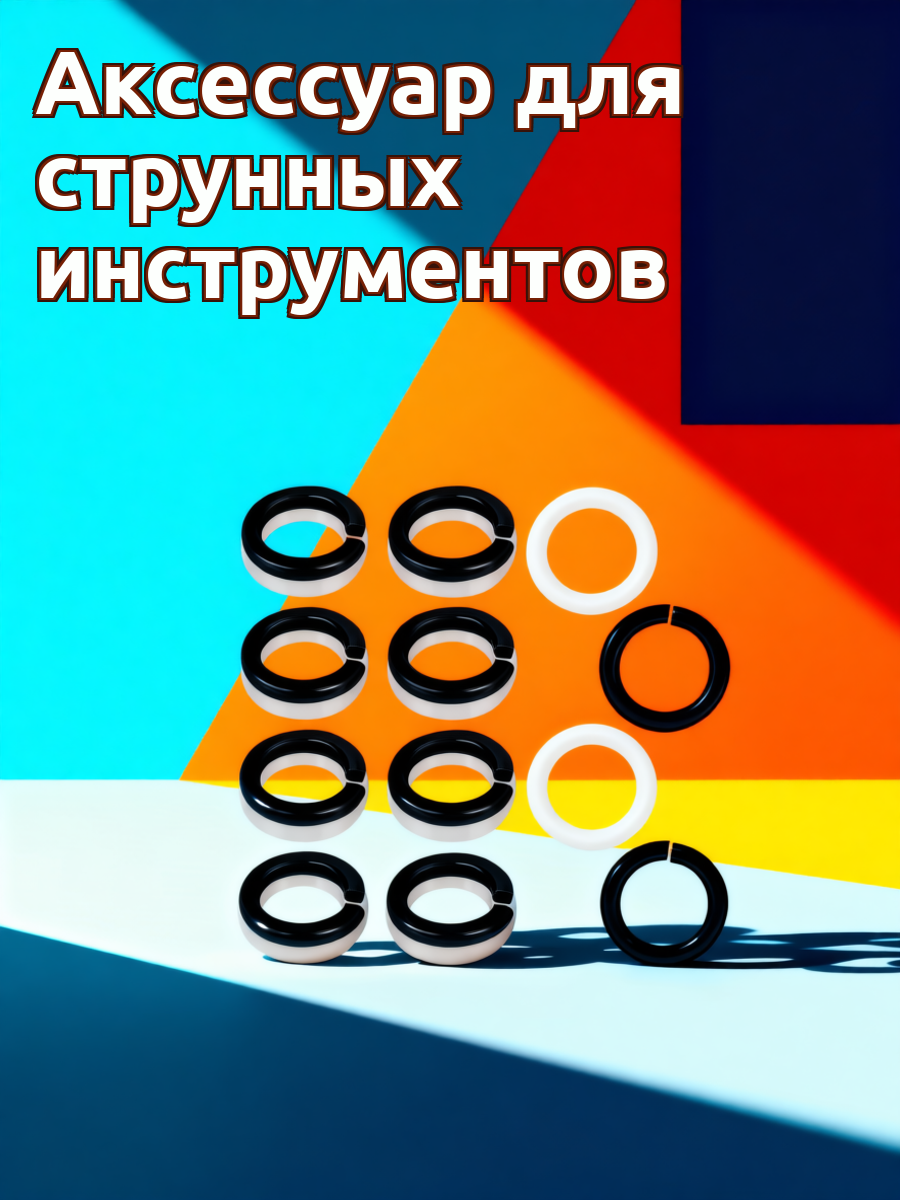 24 Штуки Прокладки Для Гитарных Регуляторов Тональности Guitar Tuner Spacer Размер 0 70X0 70X0 10Cm