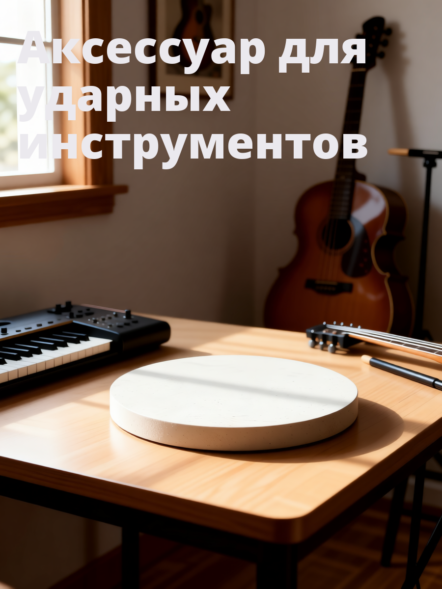 Белая круглая кожа для барабана из козьей шкуры 45 см для замены африканского дjemбе