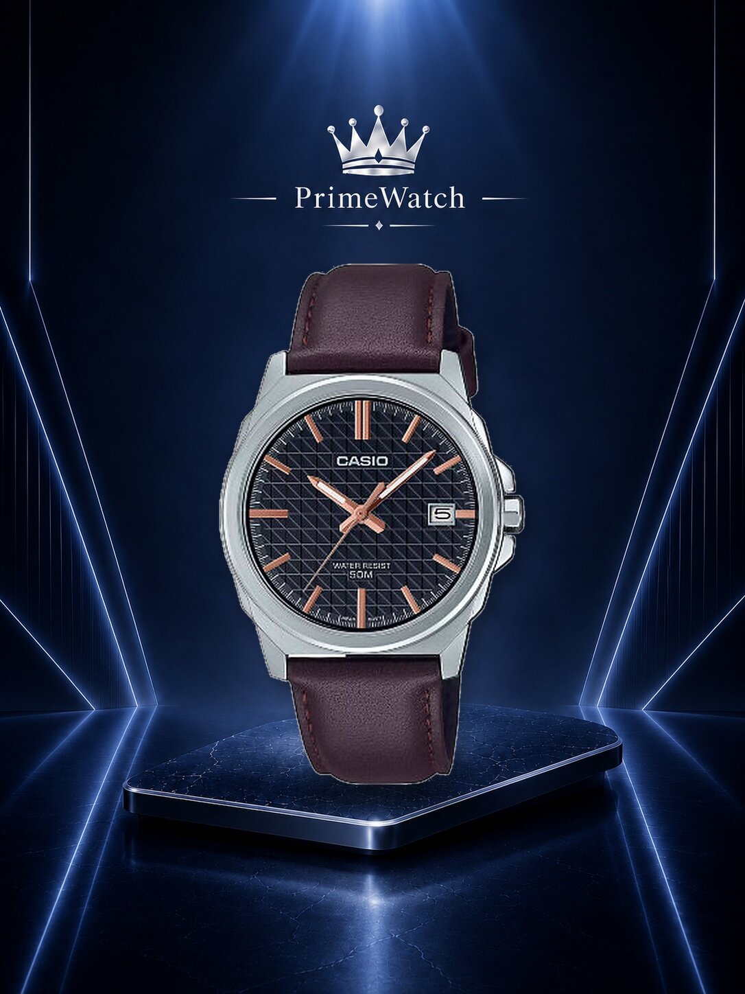 Наручные часы CASIO Collection, коричневый