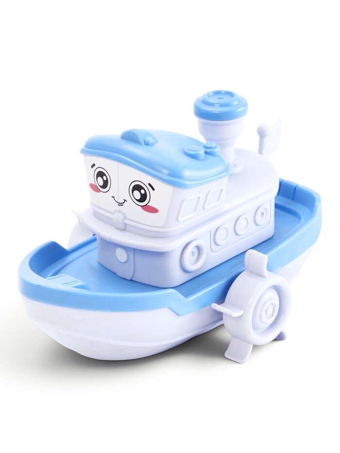 Заводная игрушка «Кораблик», цвет микс