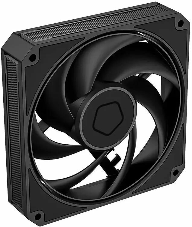 Корпусный вентилятор ID-Cooling Вентилятор для корпуса AM-120-K 120х120x25 черный 4-pin