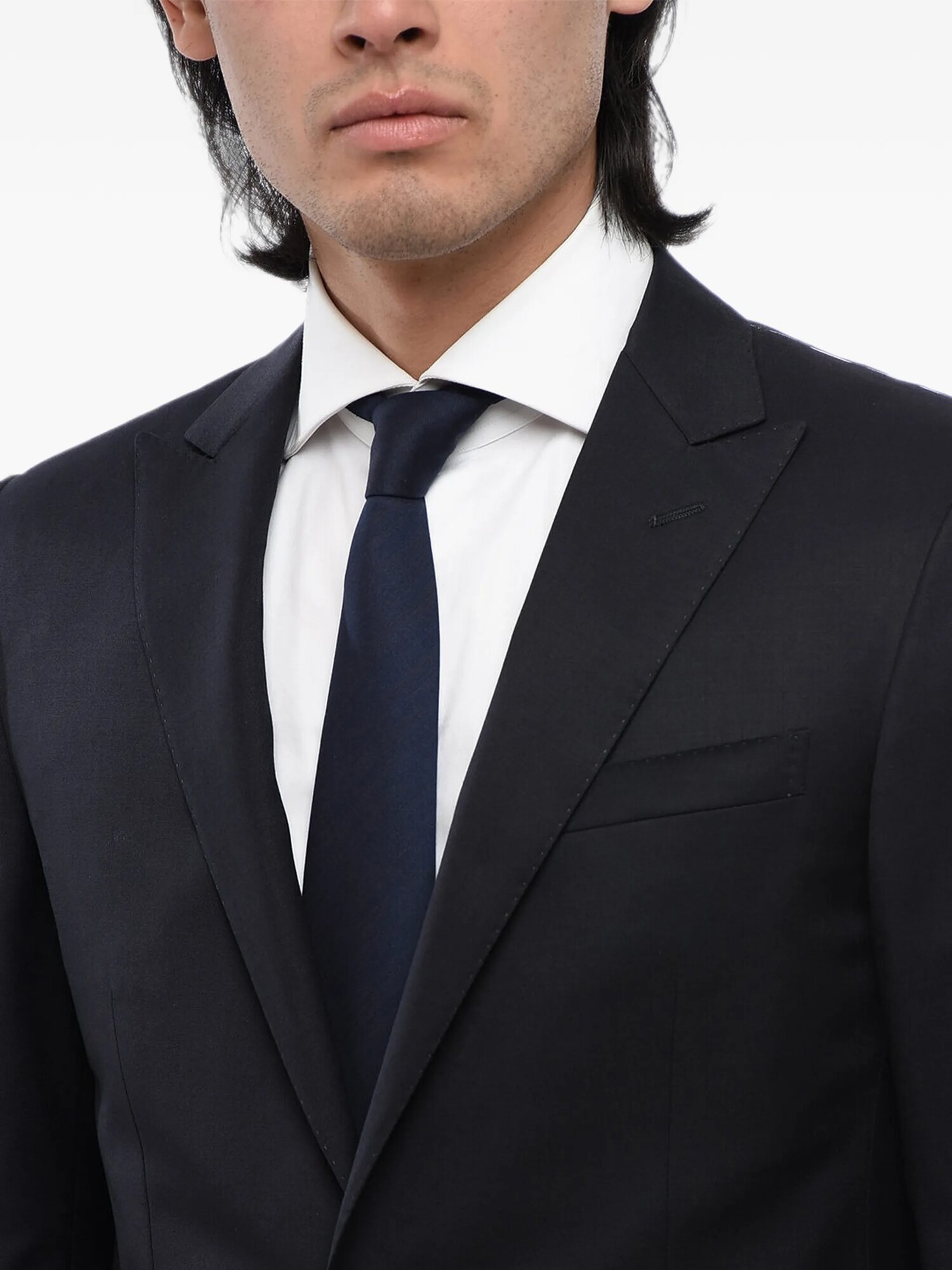 Куртка Corneliani Peak-lapel single-breasted jacket, размер 46 — фото 1