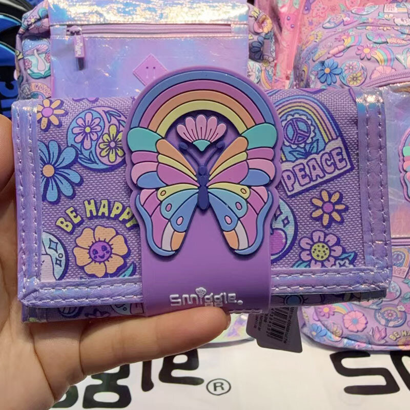Кошелек детский Smiggle, фиолетовый хамелеон