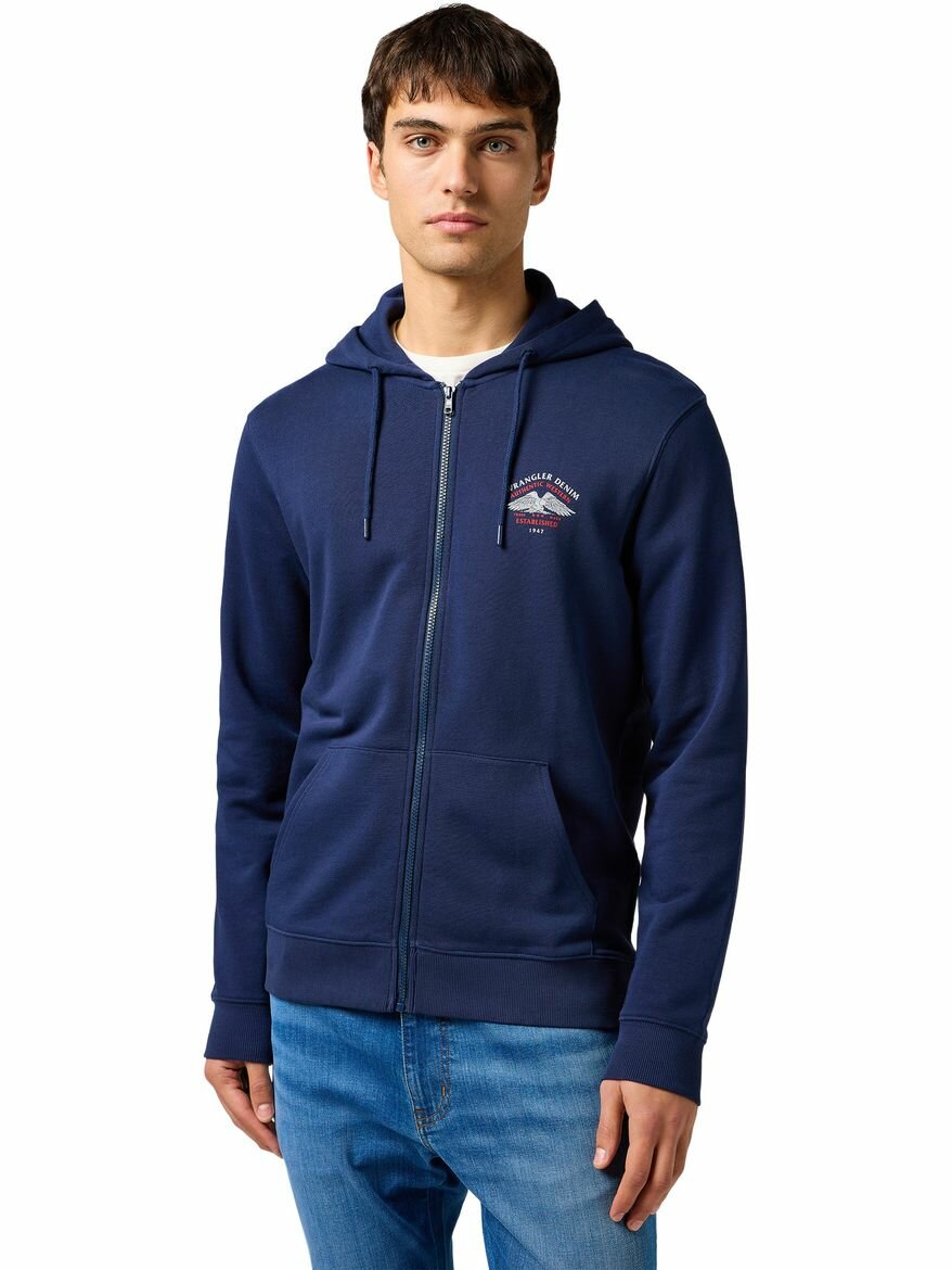 Толстовка Men Regular Graphic Zip Hoodie