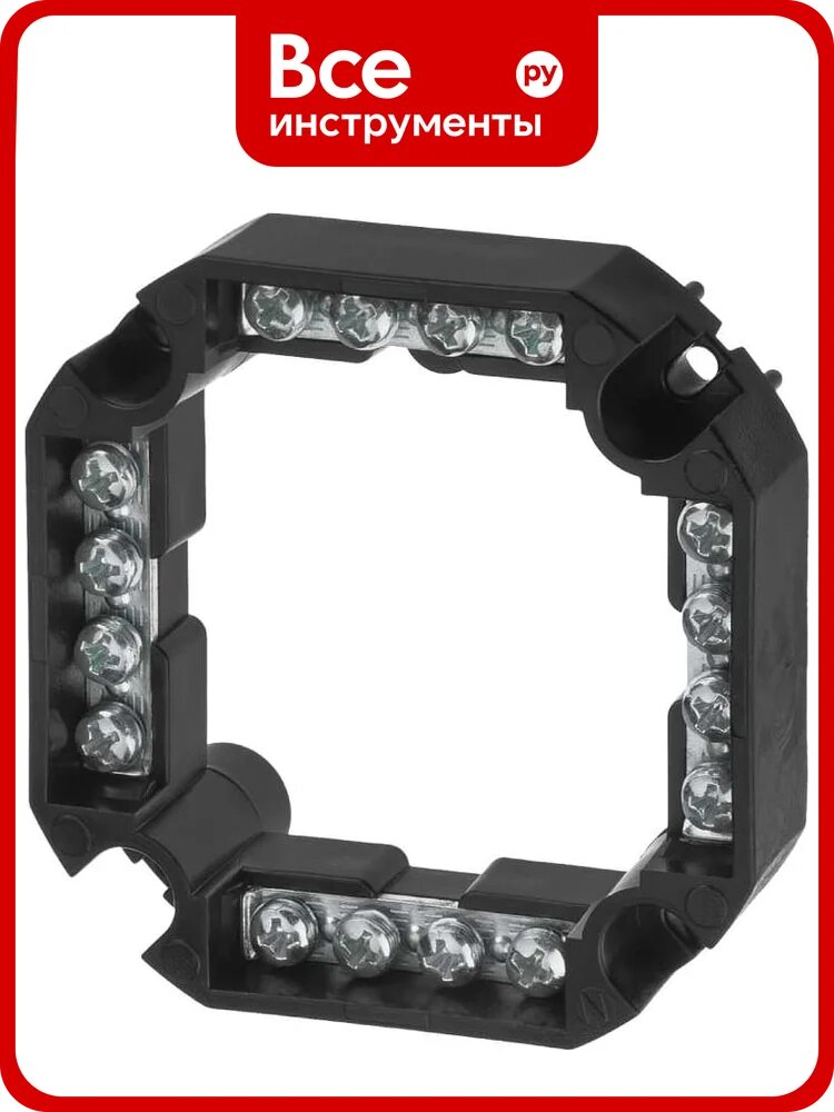 Клеммник TDM ELECTRIC для распаячных и установочных коробок с шагом 90мм, IP20, SQ1402-0118