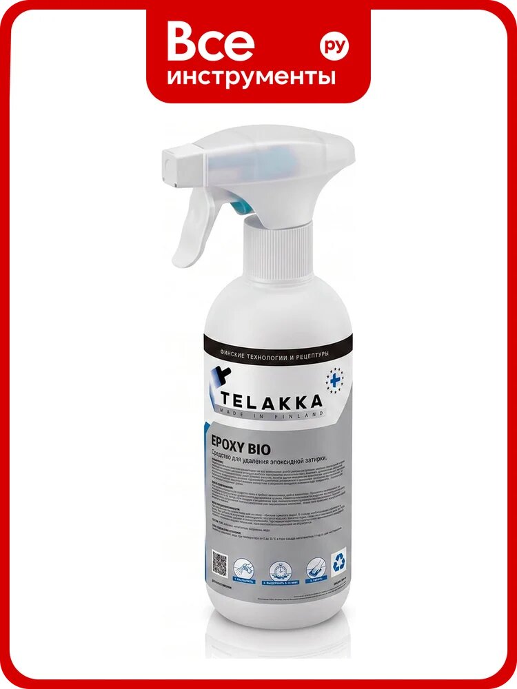 Смывка эпоксидной затирки Telakka EPOXY BIO 500мл 7693730390270