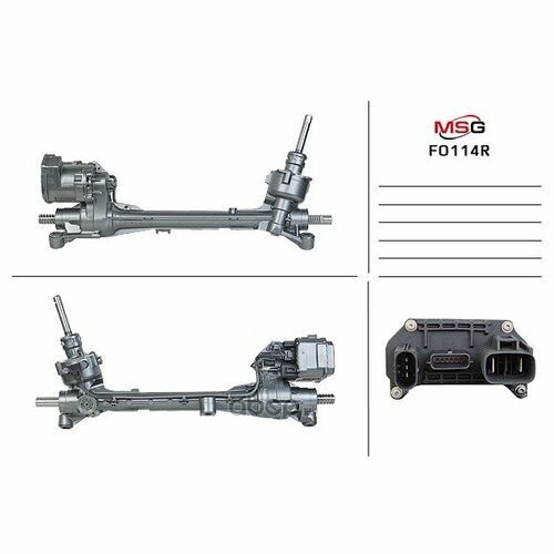 Рулевая рейка Ford Focus 11-/C-Max/Grand C-Max 10-/Kuga 13-21-/Transit, rebuil MSG Rebuilding FO114R